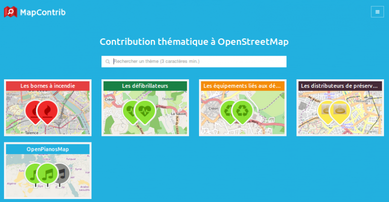 Cartes personnalisées - OpenStreetMap France