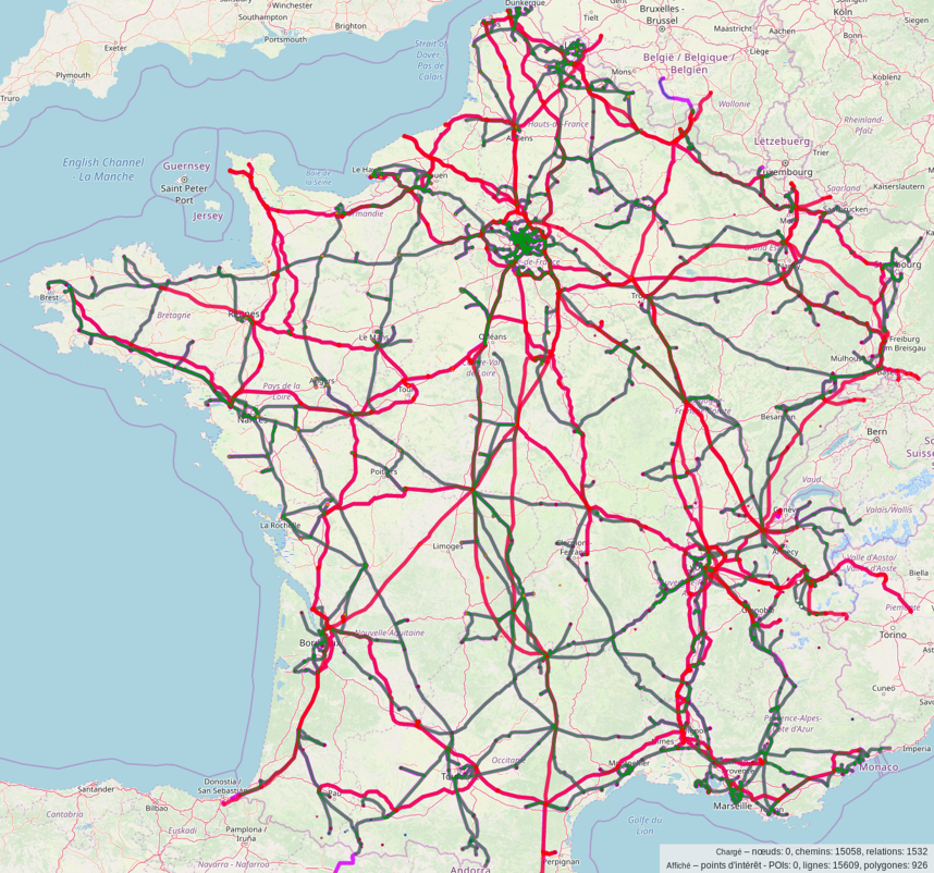 Un double numérique du réseau de transport électrique français ...